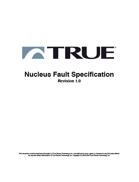 True Alpine TI1000 Fault Code Guide - Field Tech Fitness Solutions